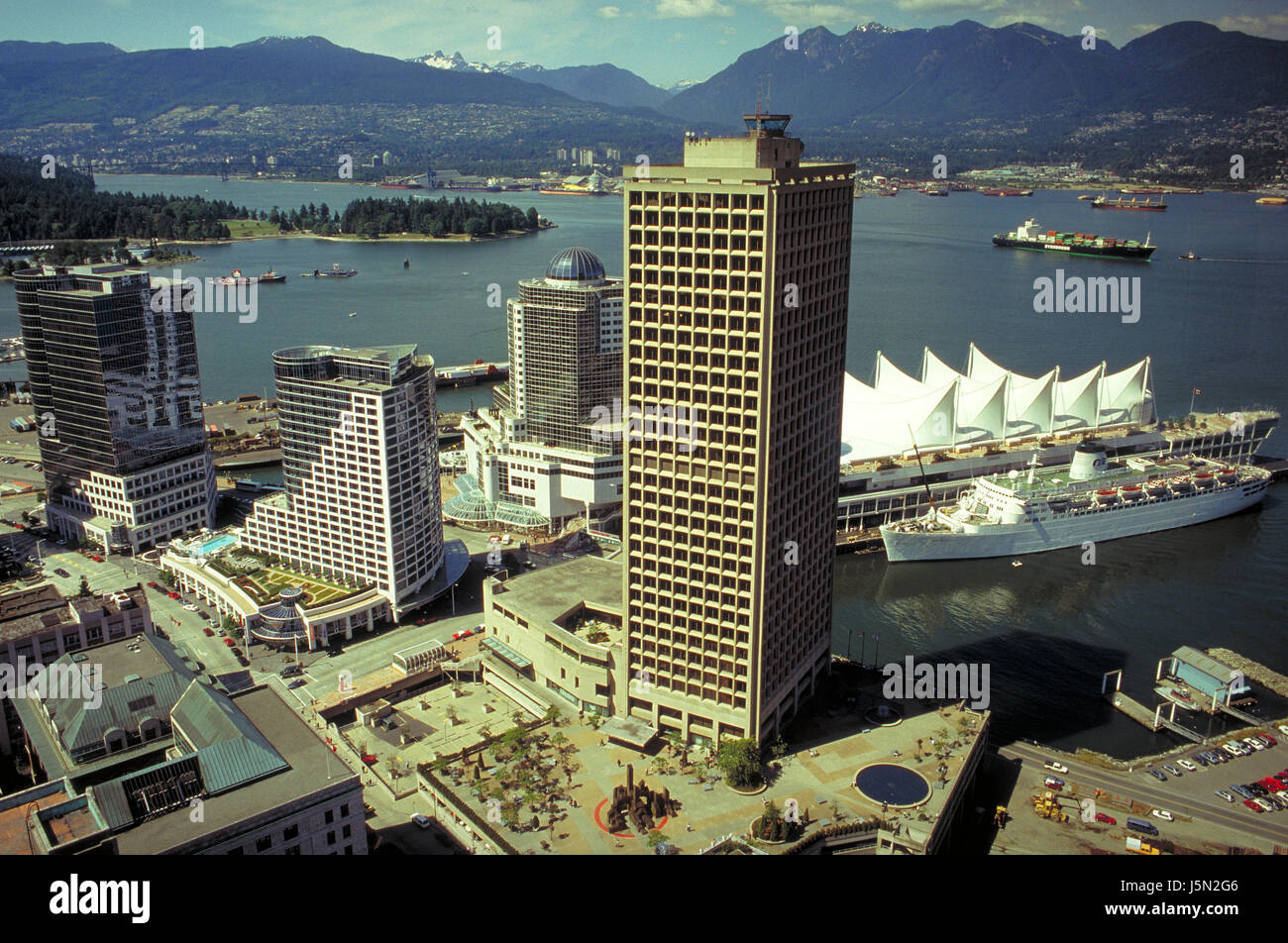 vancouver in june 1995 Stock Photo - Alamy
