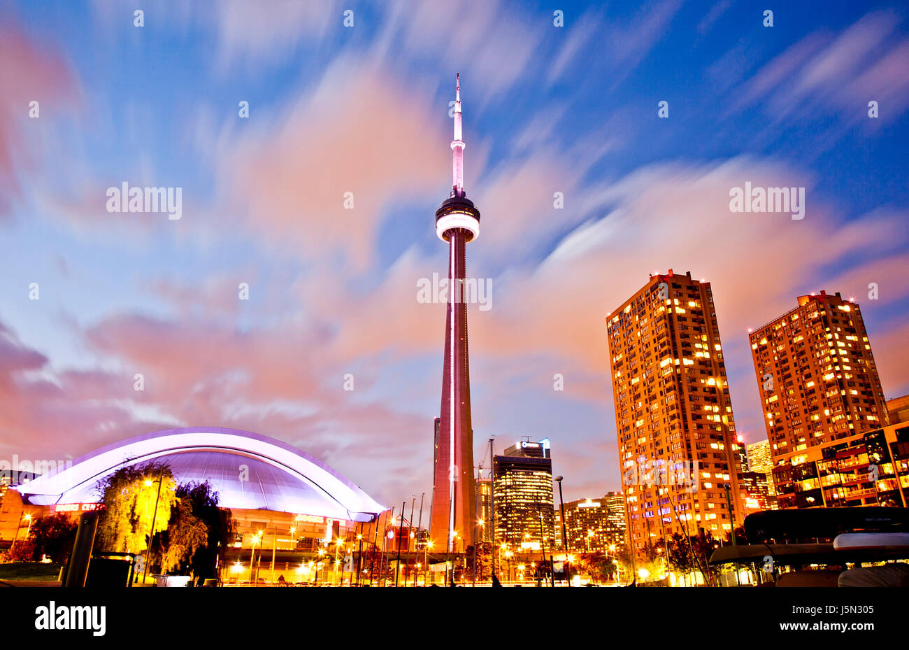 Toronto Downtown Skyline Stock Photo - Alamy