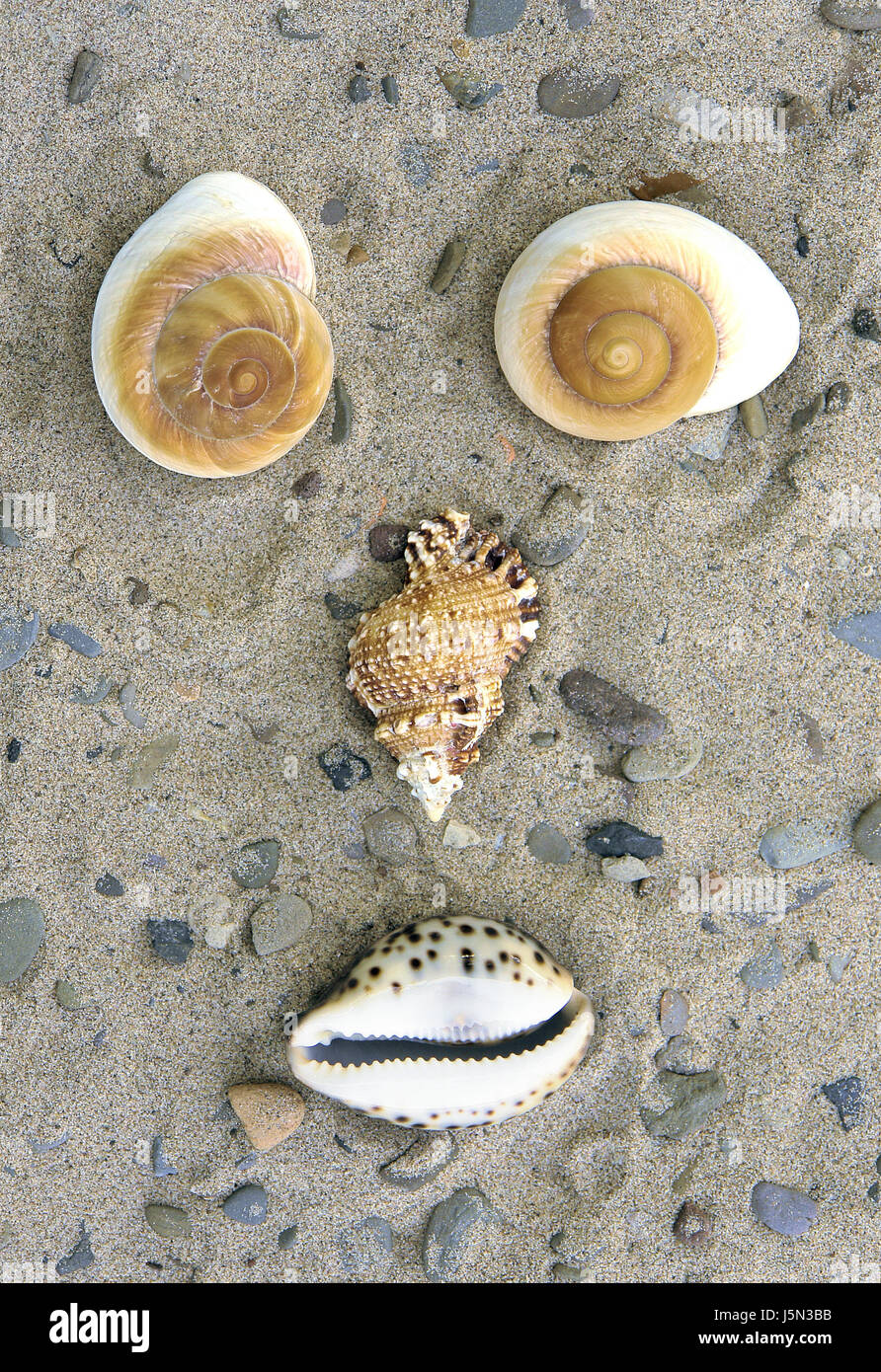 pebble beach face Stock Photo - Alamy