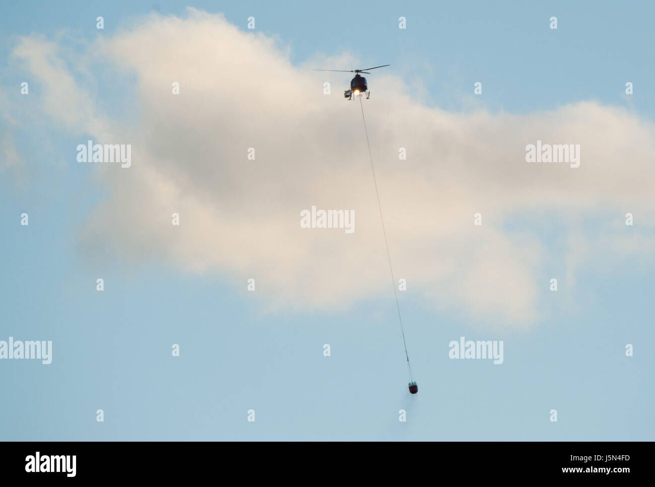 Helicopter ski drop hi-res stock photography and images - Alamy