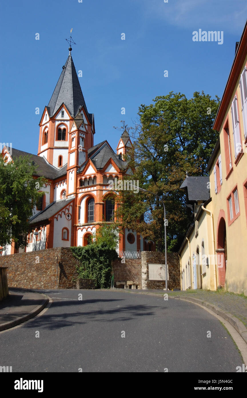 city st. peters church in sinzig Stock Photo - Alamy