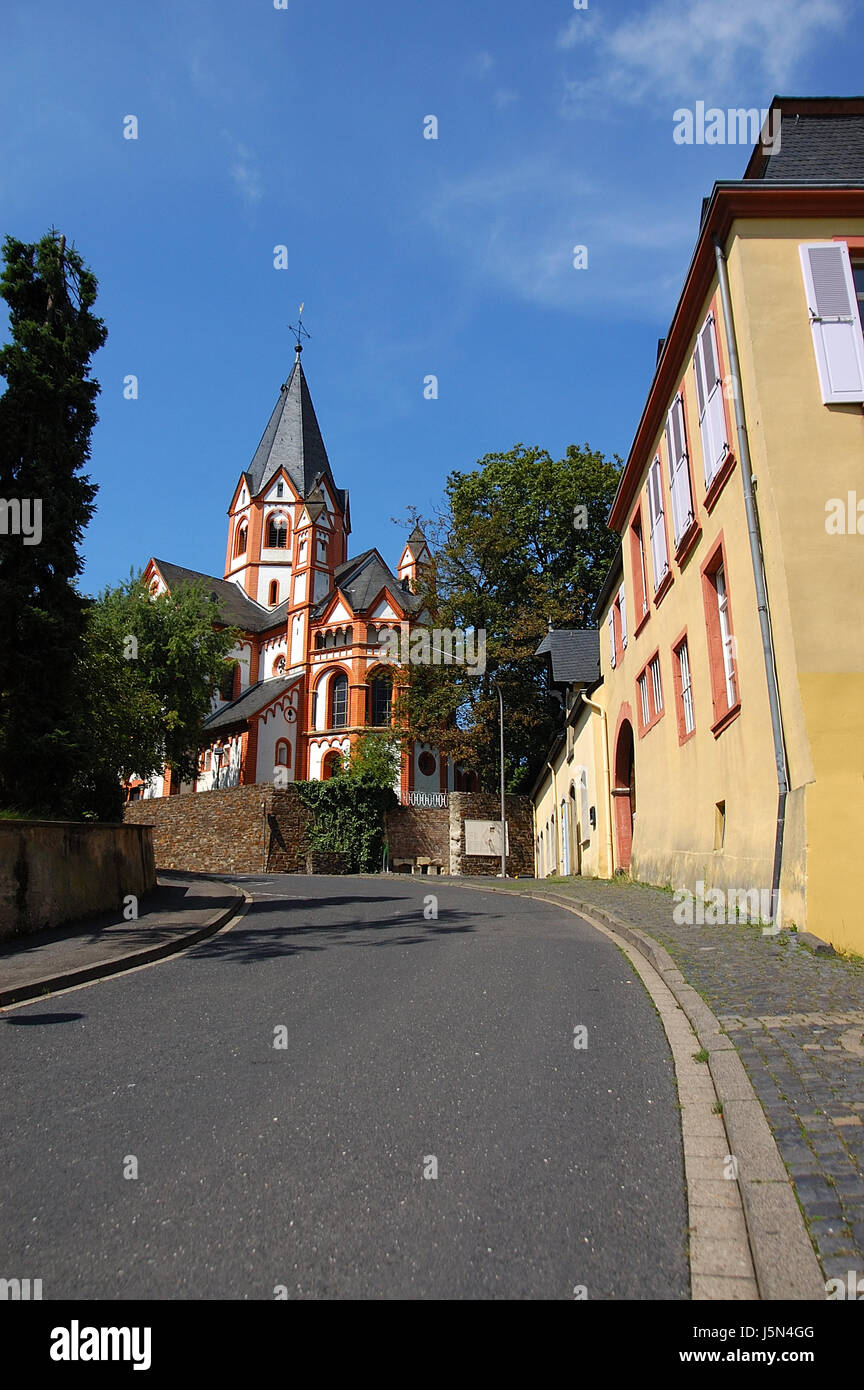 city st. peters church in sinzig Stock Photo - Alamy
