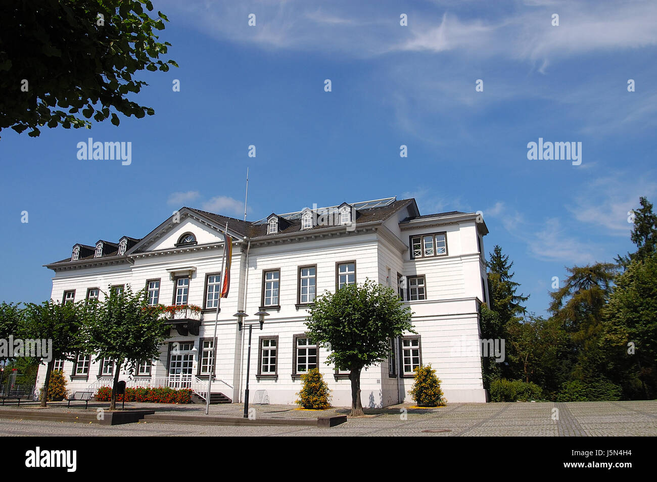 city hall sinzig Stock Photo - Alamy