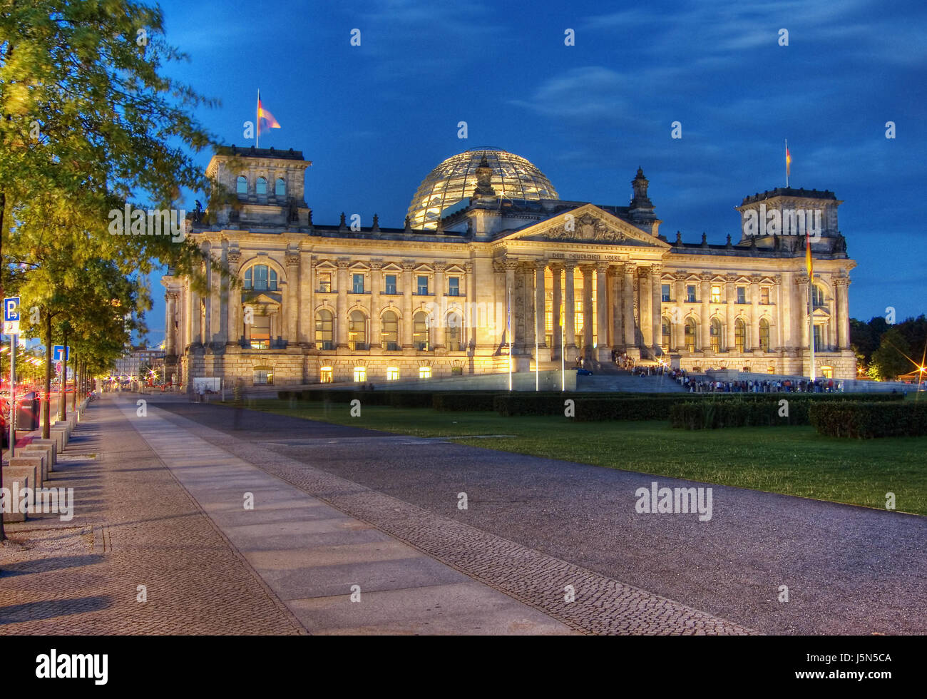 reichstag at night Stock Photo - Alamy