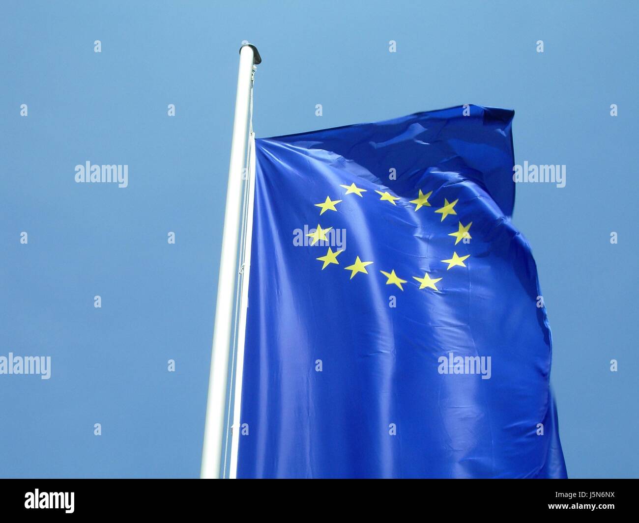 euro flag 5 Stock Photo - Alamy