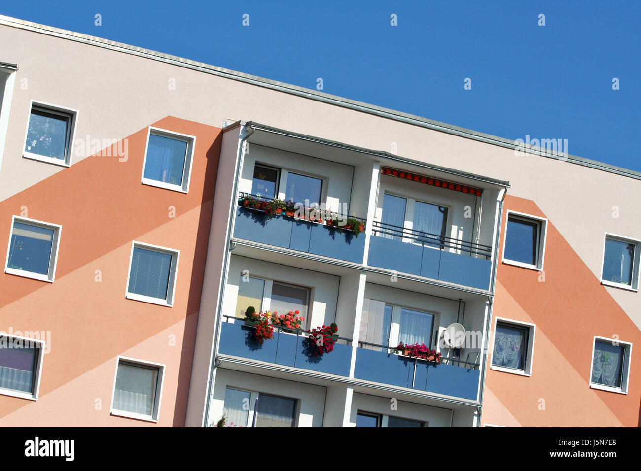 Rooftop balconies hi-res stock photography and images - Alamy