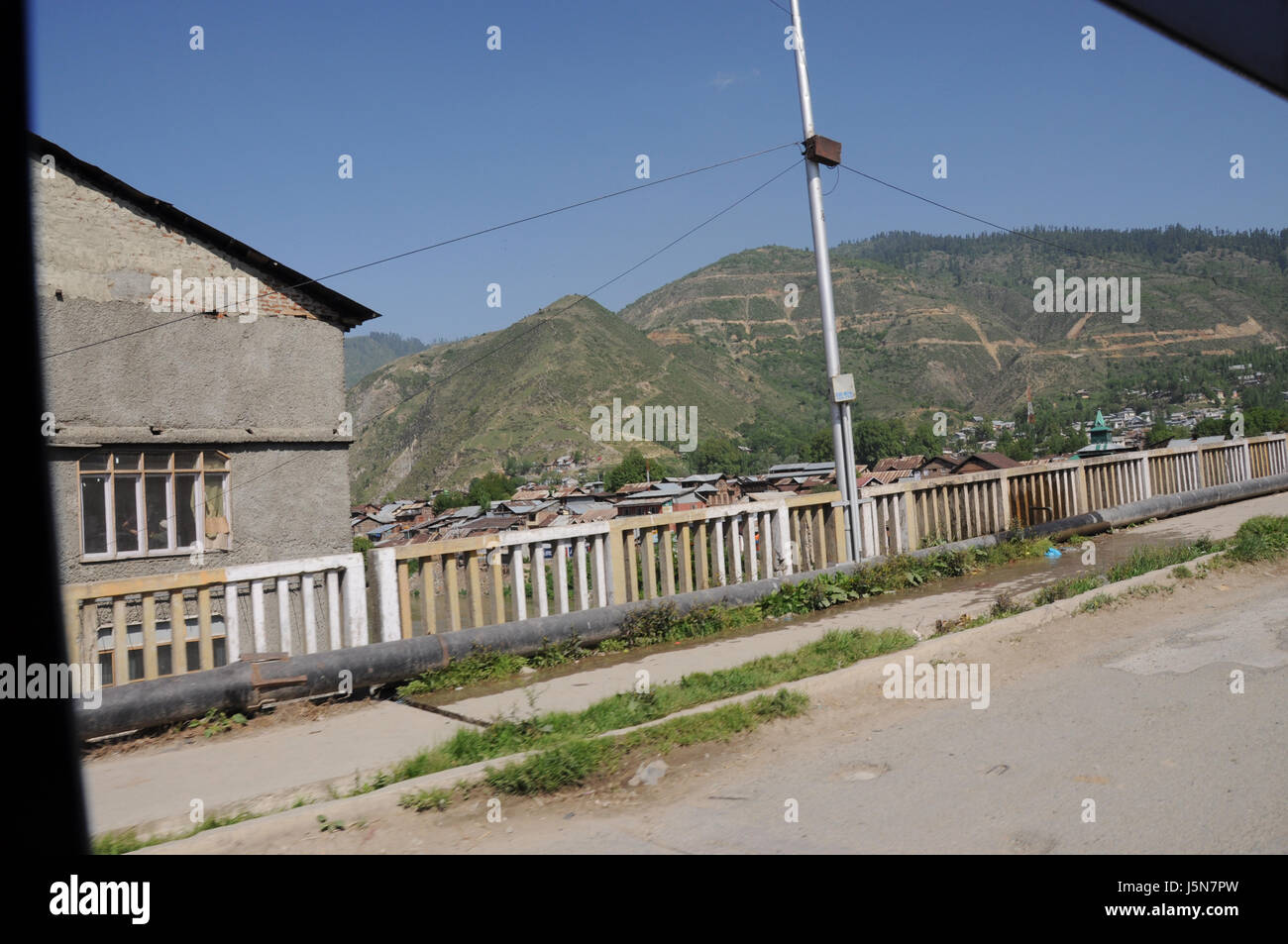 Kashmir, Srinagar Road, Beautiful Mountain Valley, (Photo Copyright ...