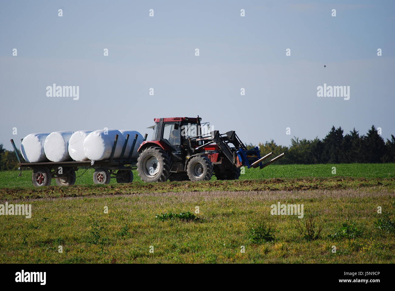 switzerland trailer tractor farmer front-loader land realty ground ...