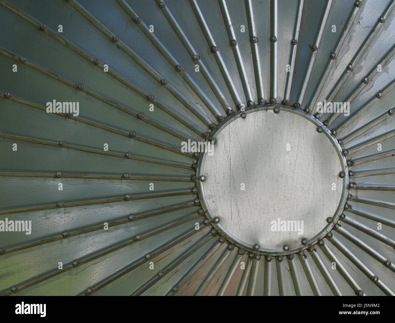 metal outside circle container lid area of freedom structure complete ...
