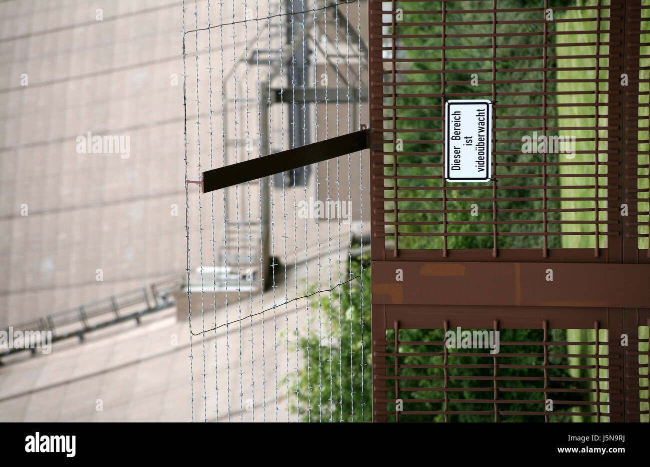 brig jail fence monitoring barred barrier protect protection barbed ...