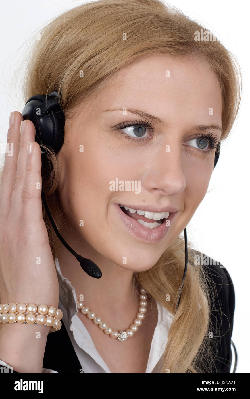 woman conversation telephone phone office laugh laughs laughing twit ...
