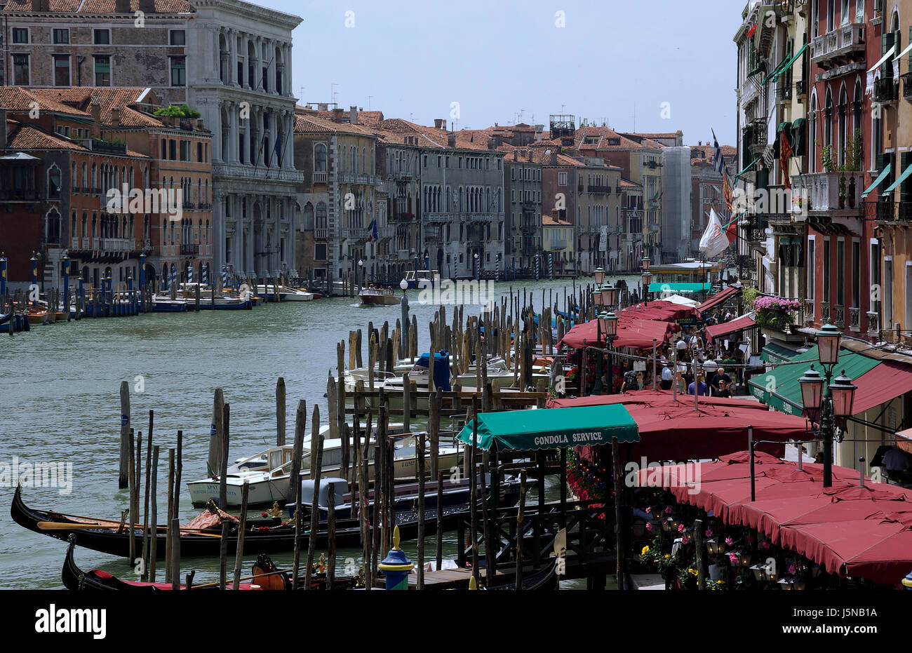 venedig - canale grande - gondeln Stock Photo - Alamy