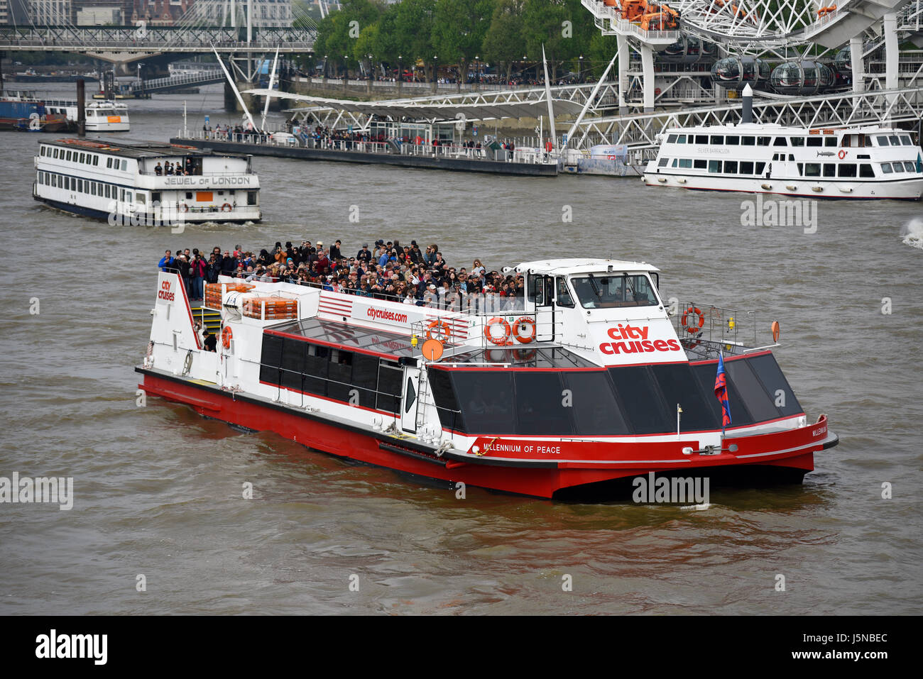 Millennium of Peace City Cruises is an M2 Riverliner catamaran design ...