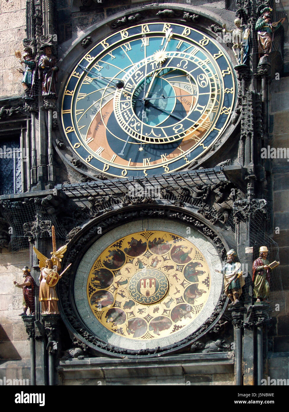 city town old town clock prague town hall czechia astronomical clock ...