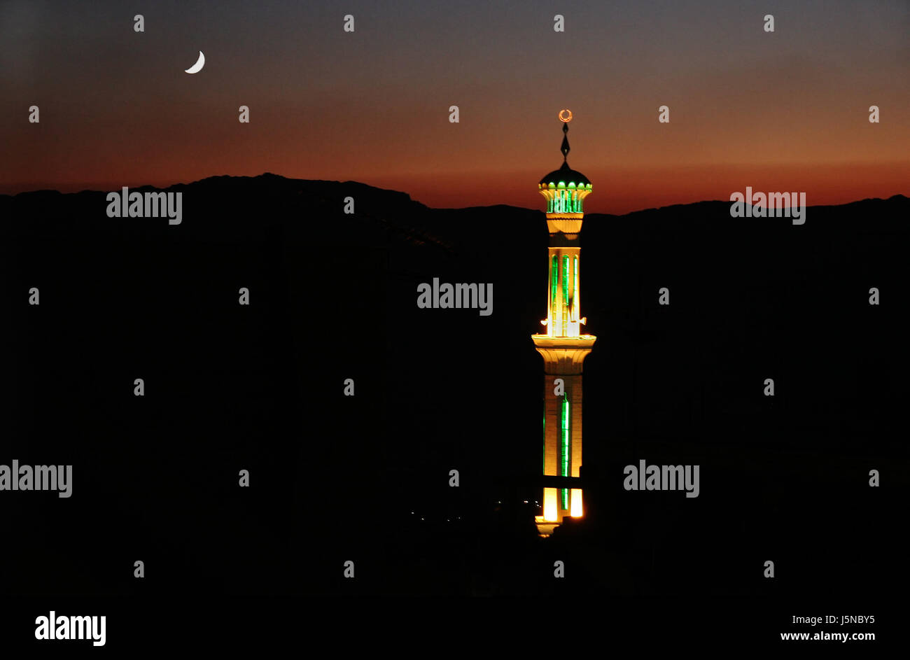 religion religious night nighttime lighted nocturnal syria islam mosque ...