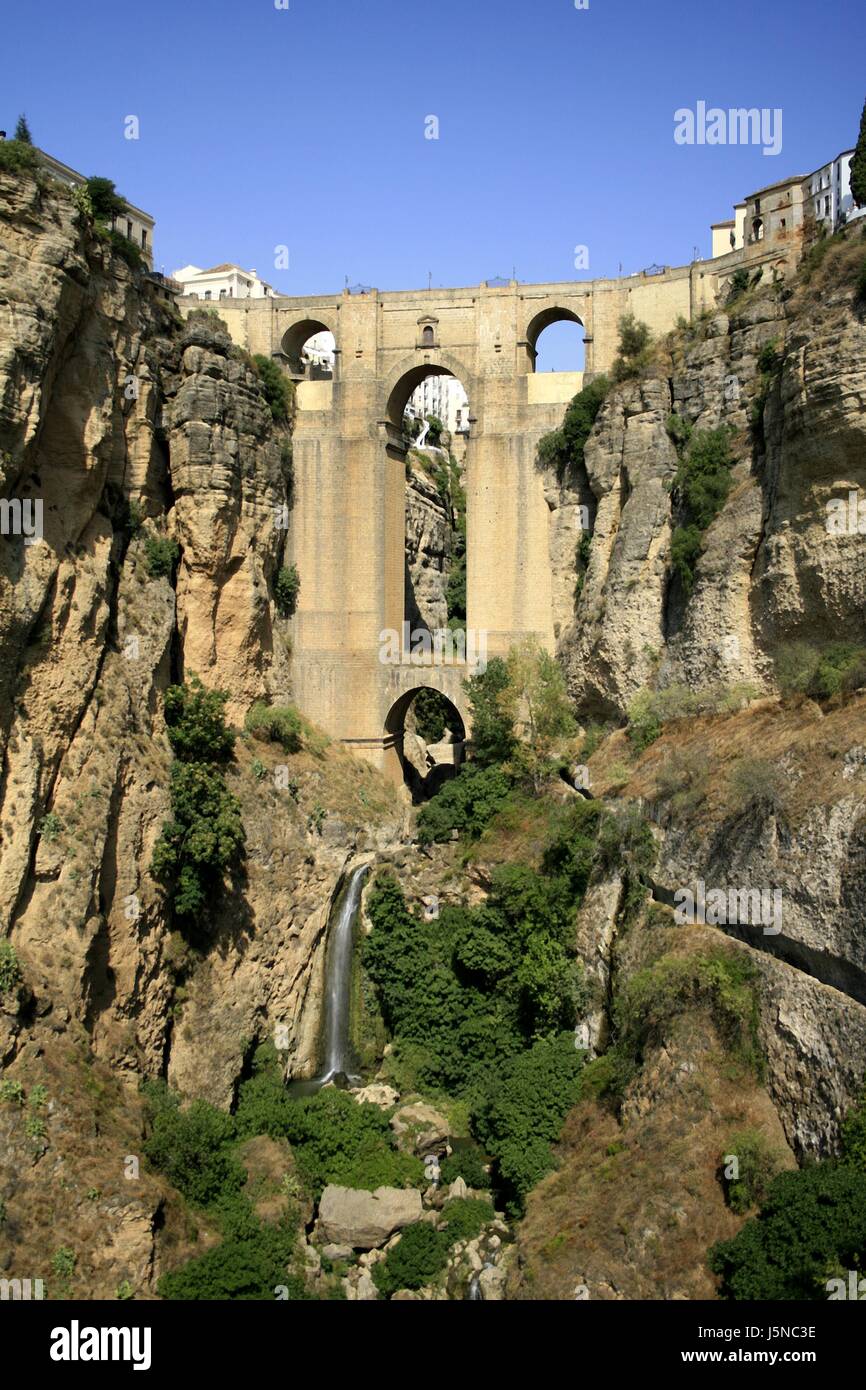 monument bridge spain waterfall bridges style of construction ...