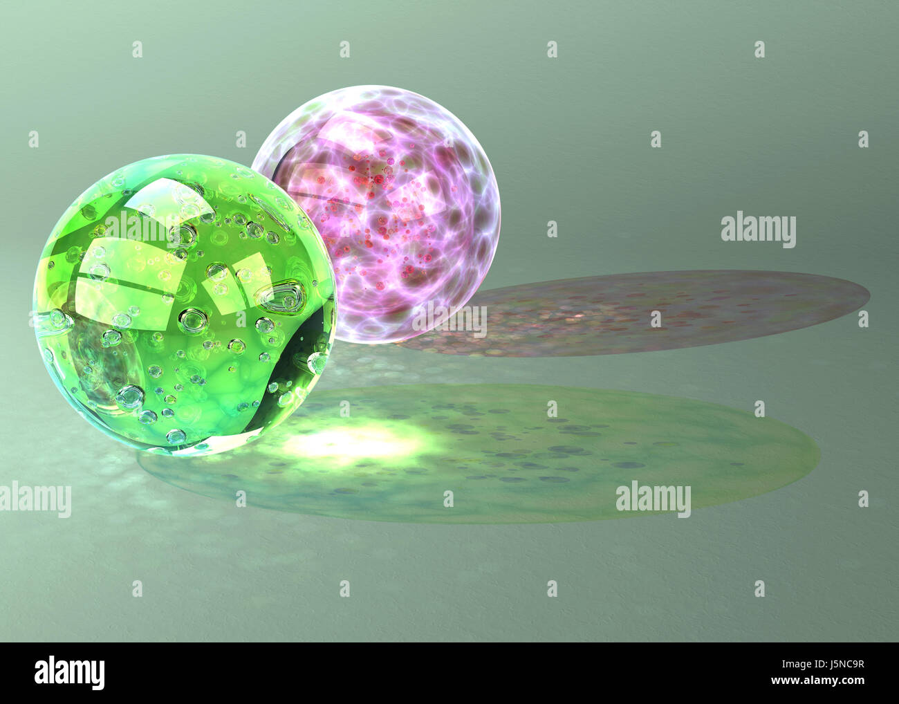 reflection mirroring bowl ball colour refraction similarity same glass ...