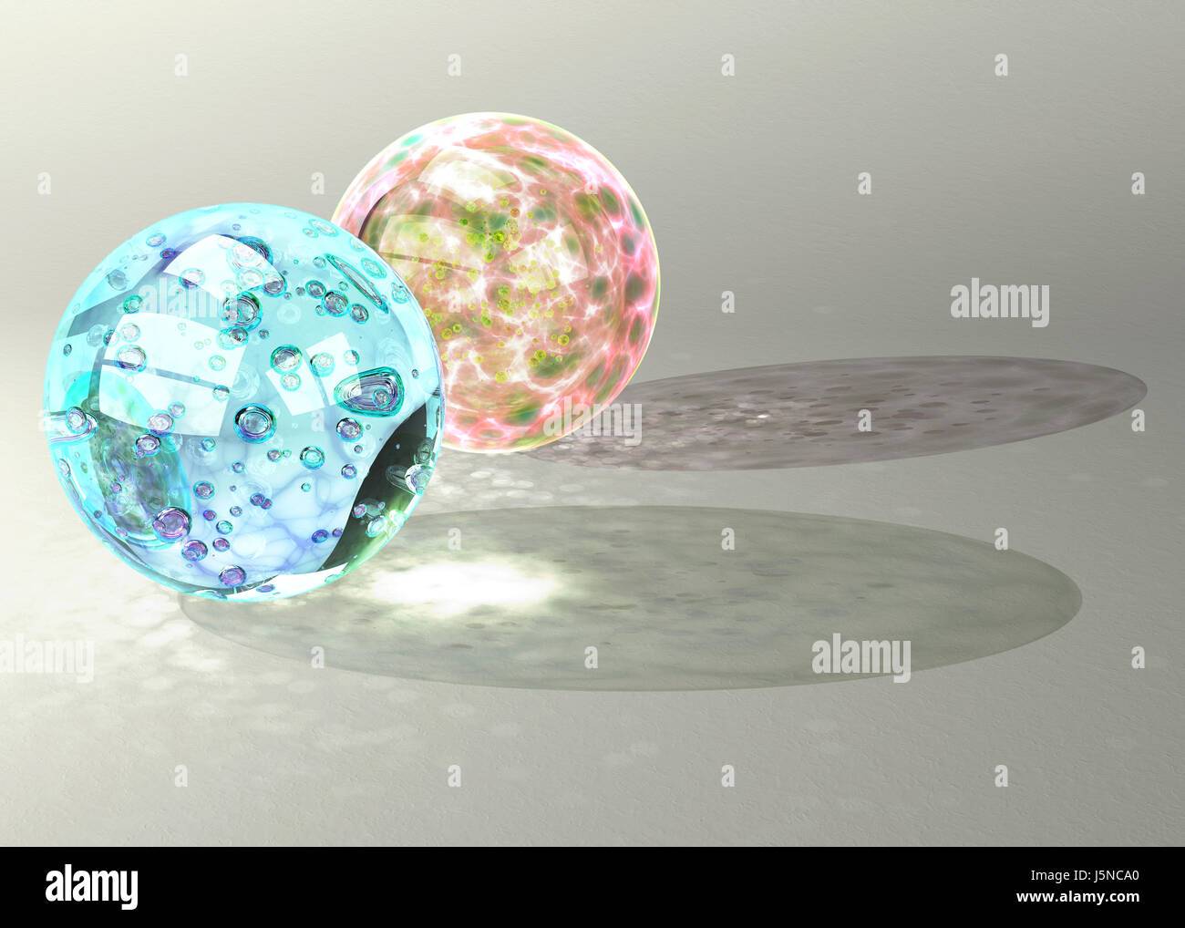 reflection mirroring bowl ball colour refraction similarity same glass ...