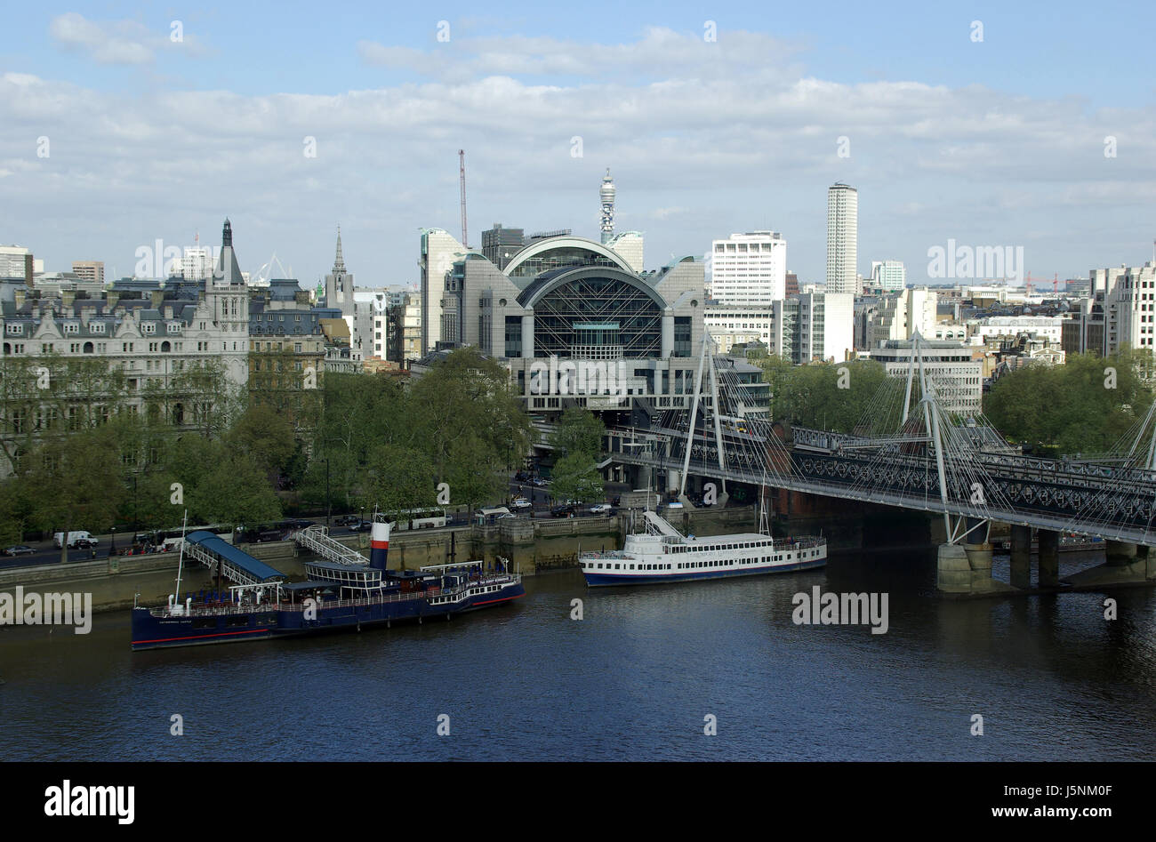 station aerial perspective famous waters bridge navigation tourism ...