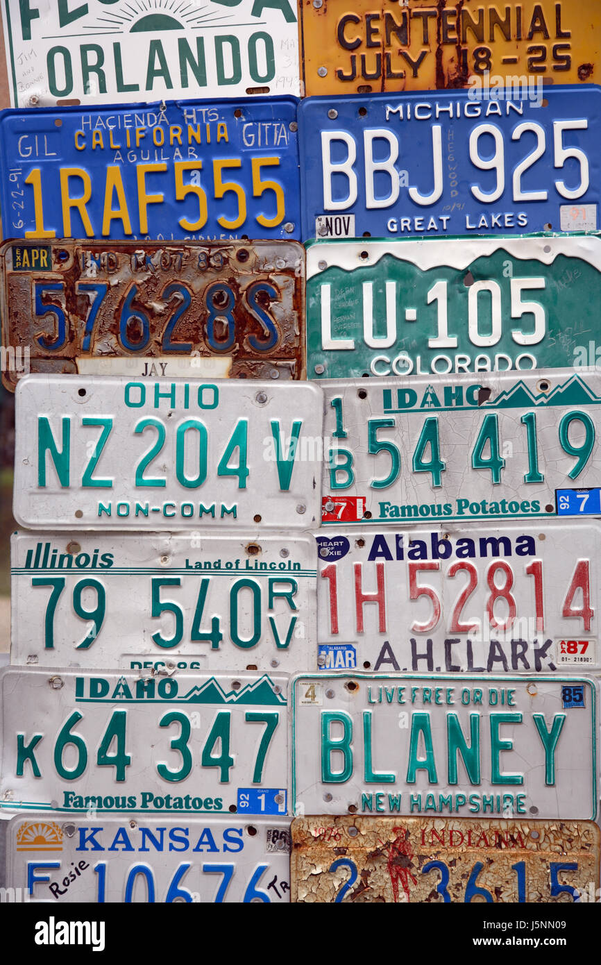 letters canada signposts different number motor vehicle many ...