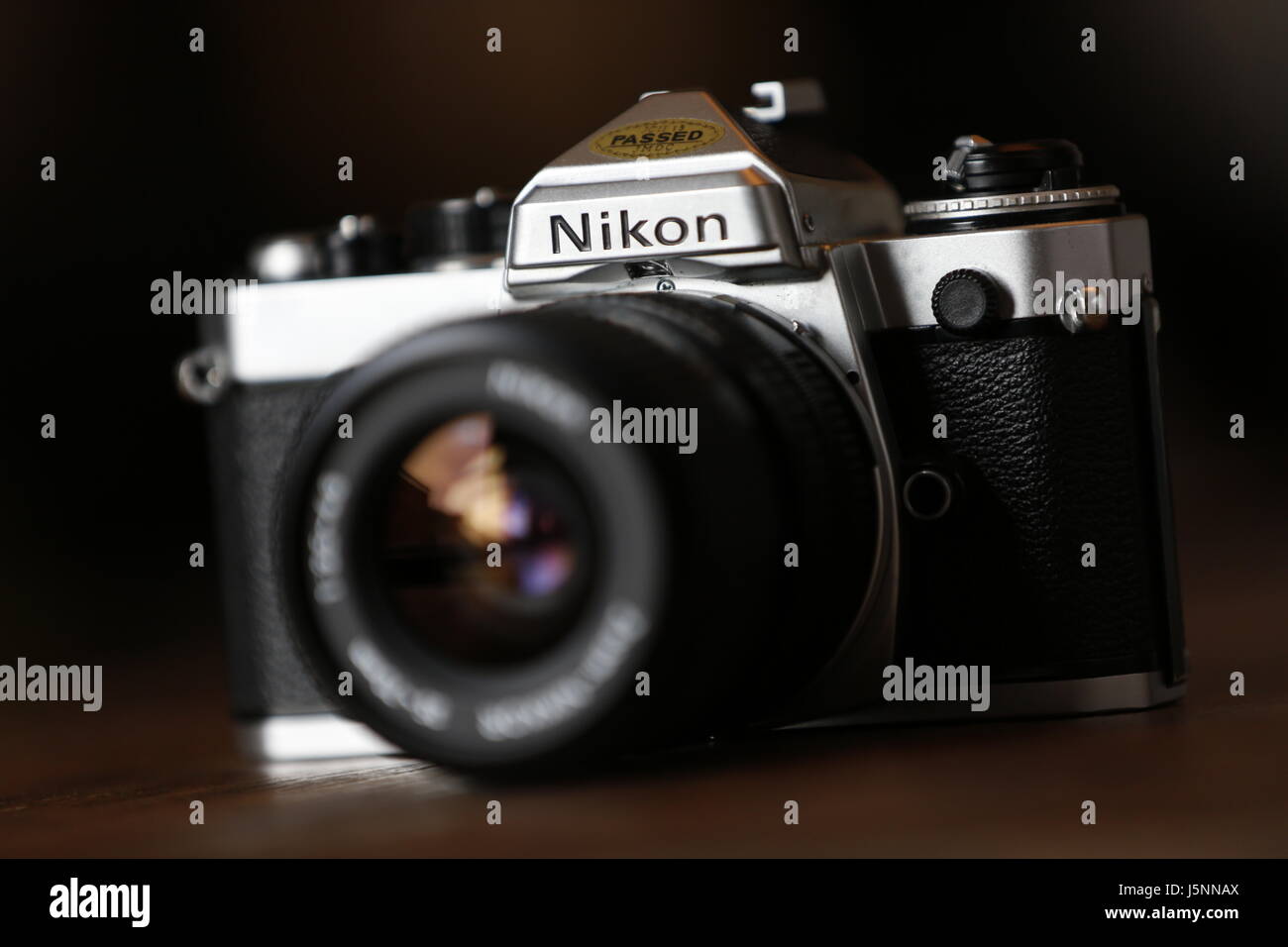 Vintage Nikon FE Single Lens Reflex 35mm Film Camera Stock Photo - Alamy