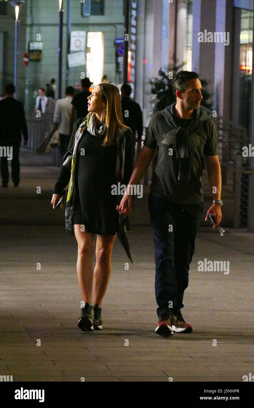 Matteo Viviani and Ludmilla Radchenko travel to Corso Como in Milan ...