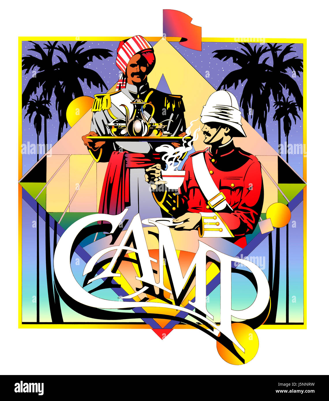 Butler serving tea hi-res stock photography and images - Alamy