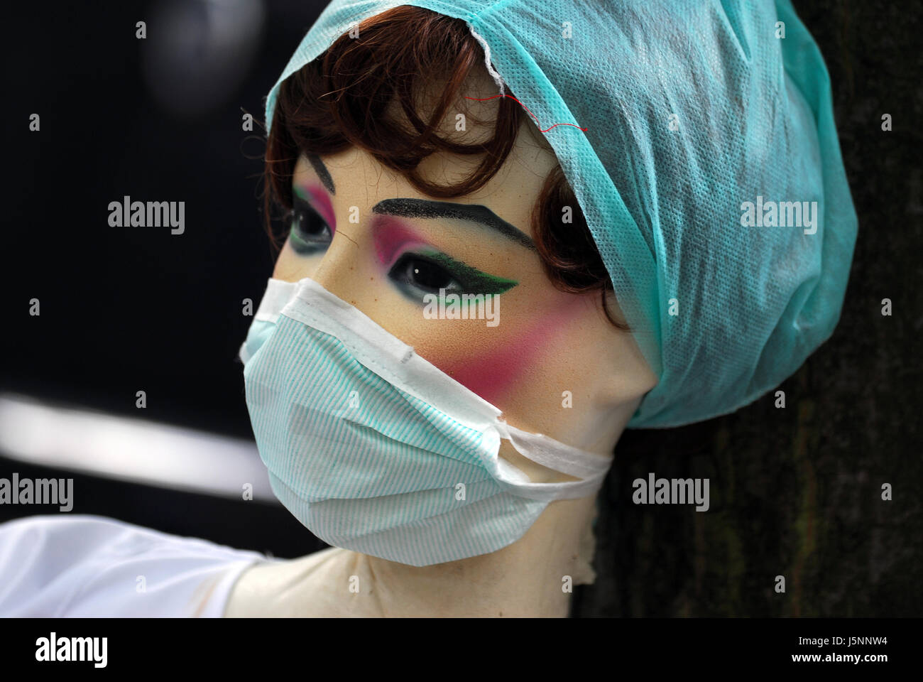 female face dolls doll dummy cap faces mask op-kleidung kopfhaube dummy ...