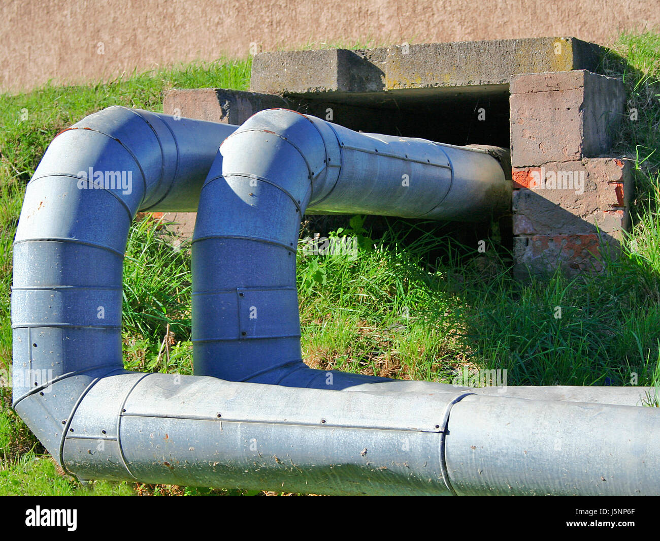 old heating pipes Stock Photo - Alamy