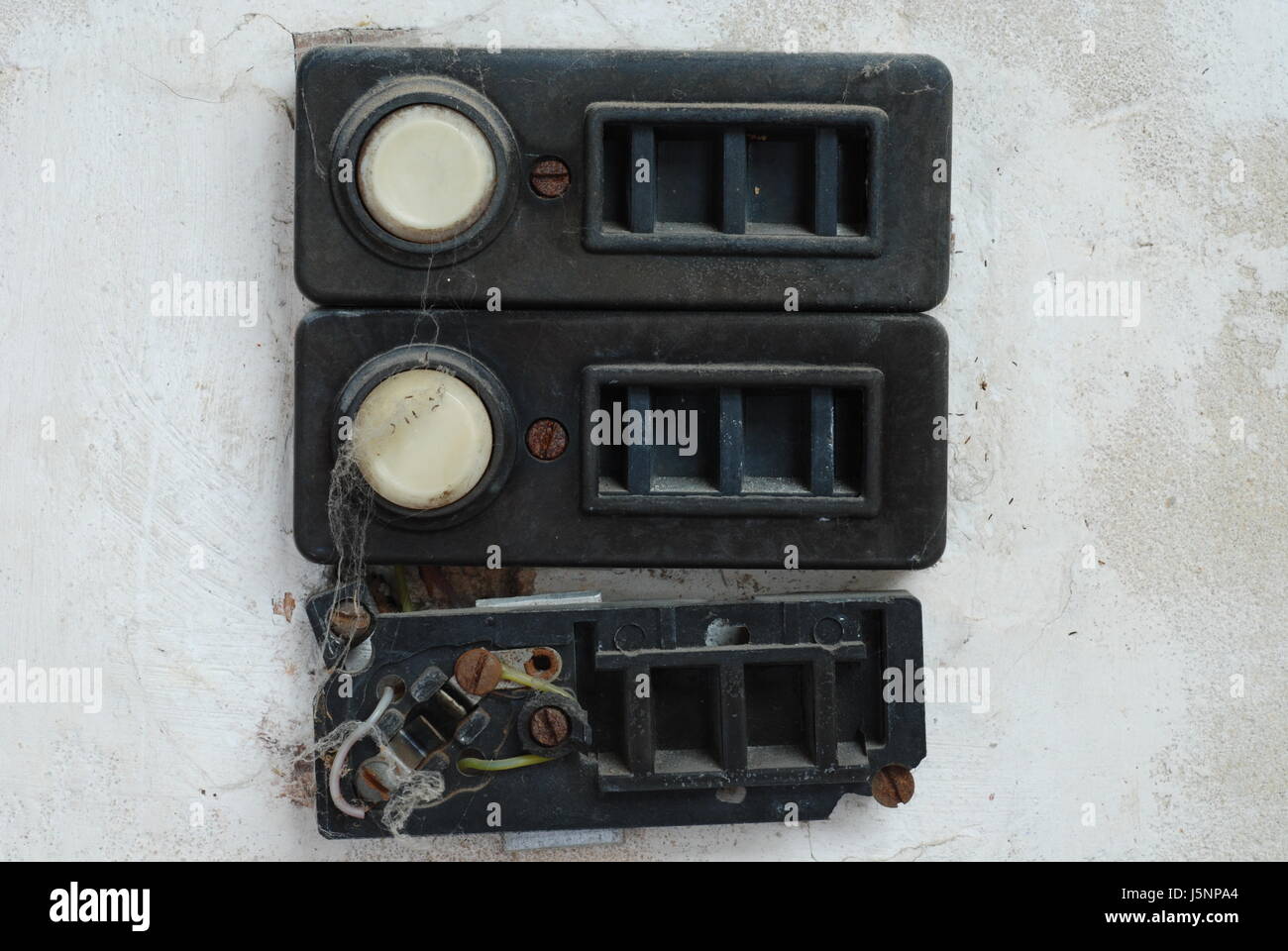 house building electrical connection defect bell name plate bell-button ...