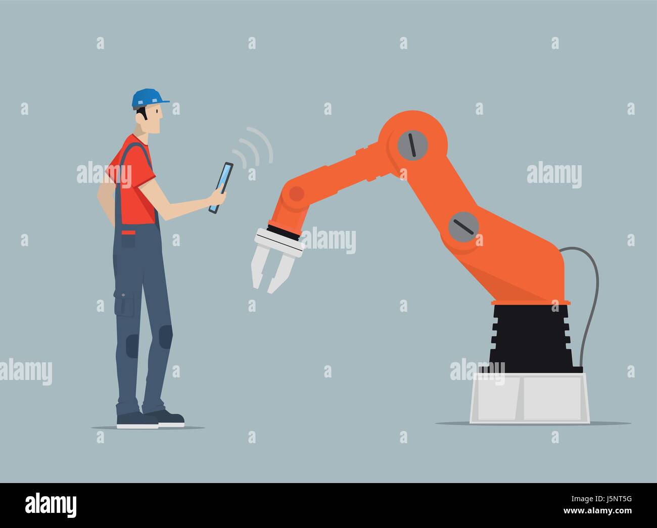 Industry 4 0 Stock Vector Images - Alamy