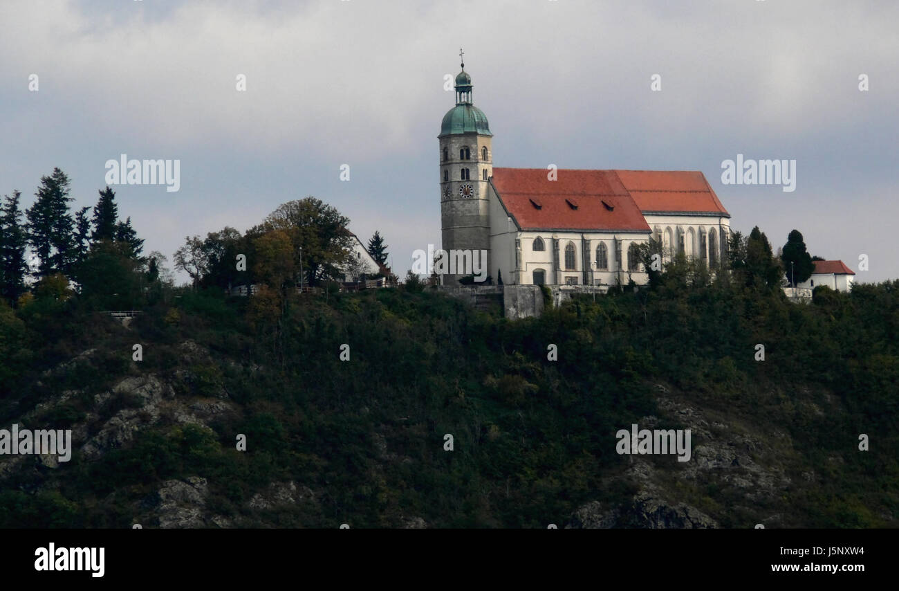 church arc arcs pilgrimage mountain wallfahrtskirche bogenberg ...