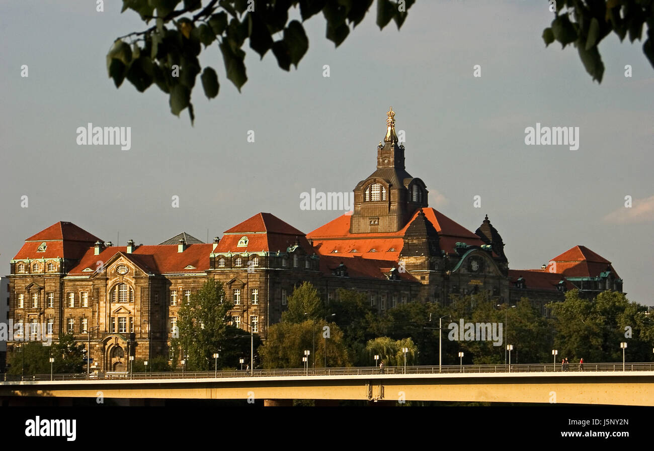 dresden - state chancellery Stock Photo - Alamy