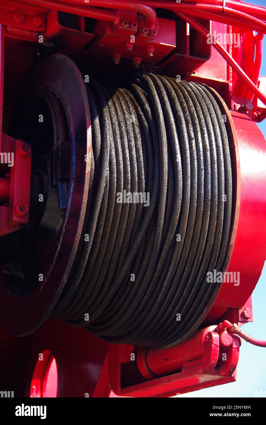 Lifting winch hi-res stock photography and images - Alamy