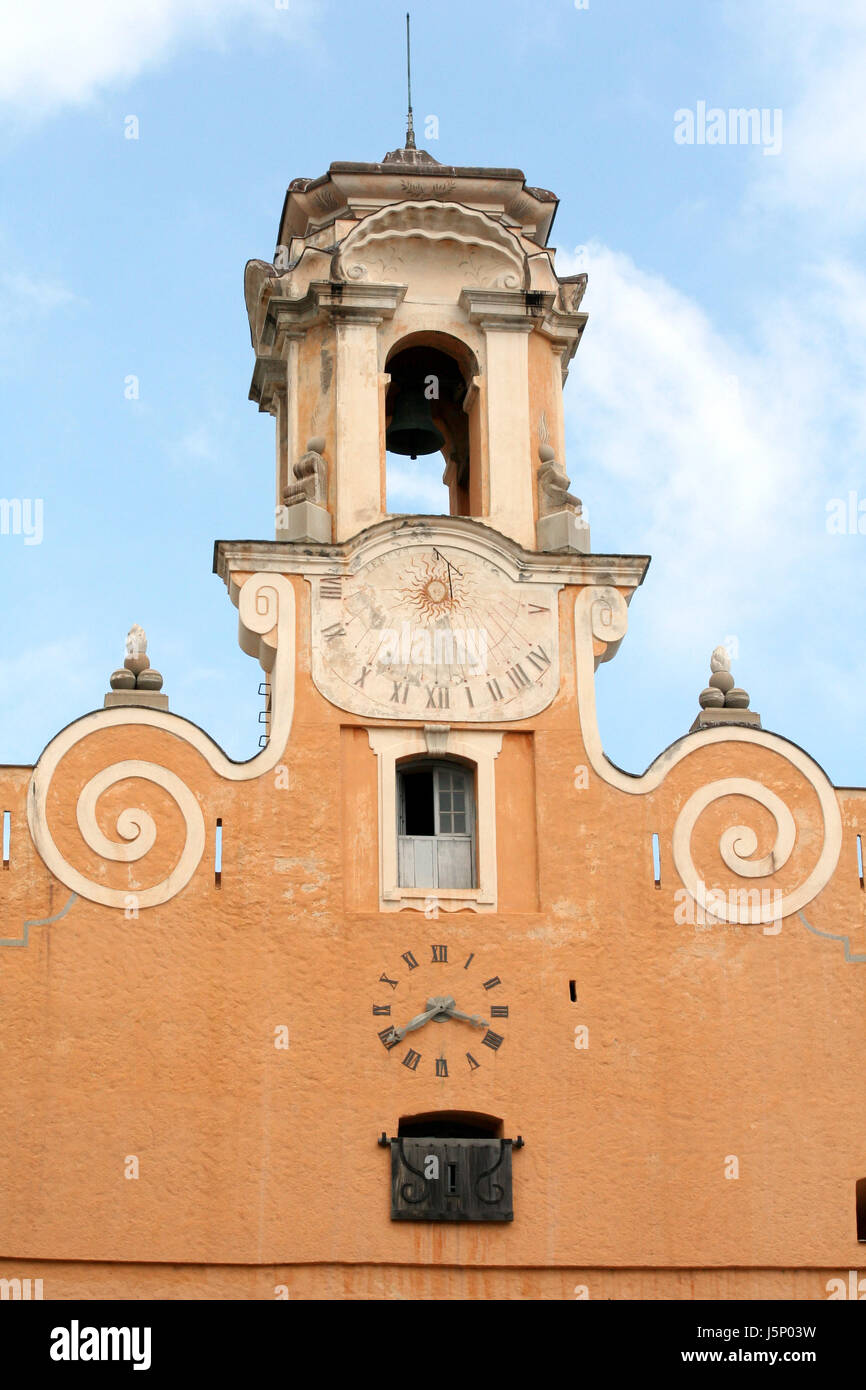 facade sun dial style of construction architecture architectural style ...