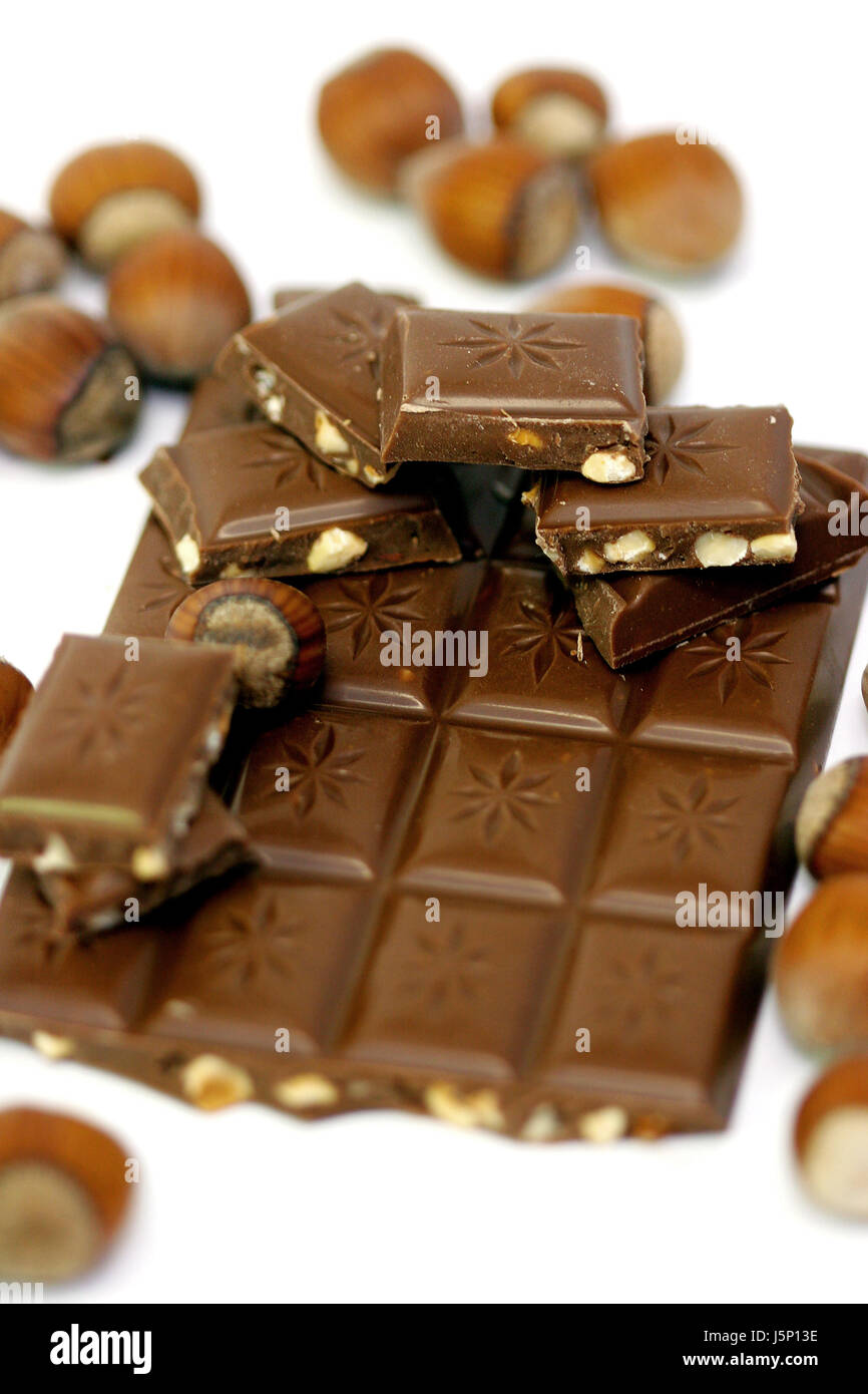 nut chocolate 3 Stock Photo - Alamy
