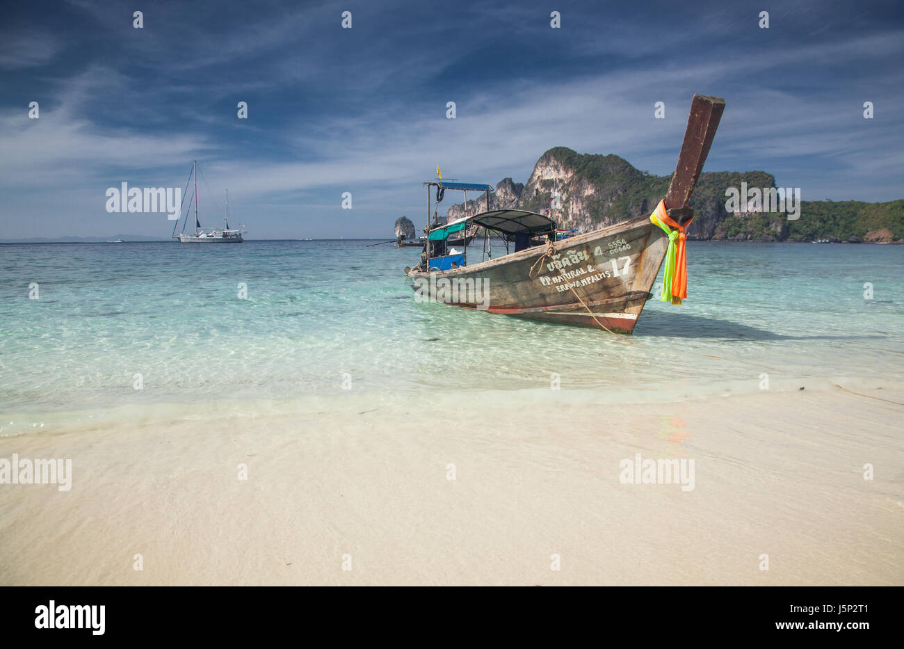 Amazing long beach on ko hi-res stock photography and images - Alamy