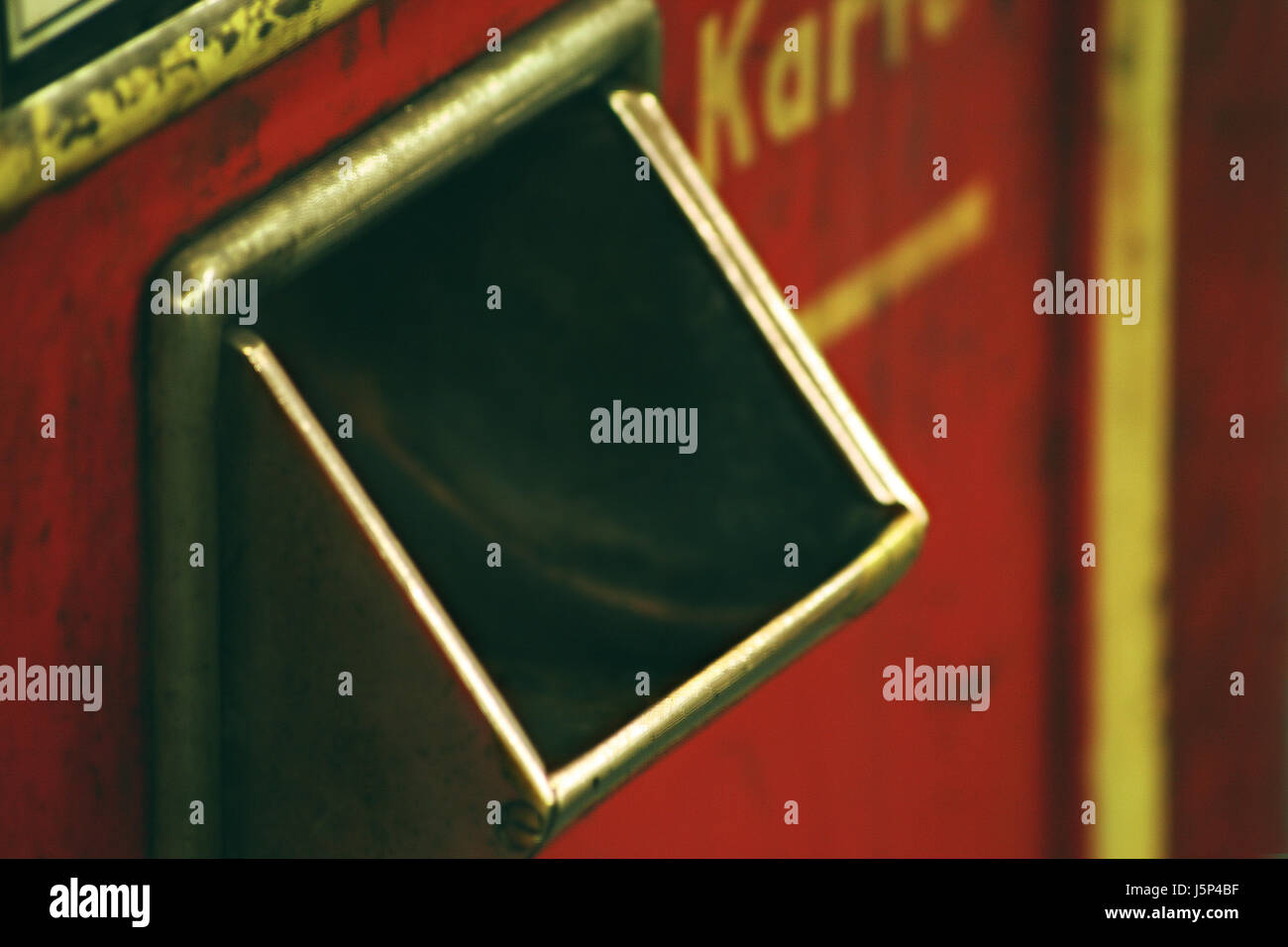 ailing rusty card retro slot issue return robot automatic machine money ...