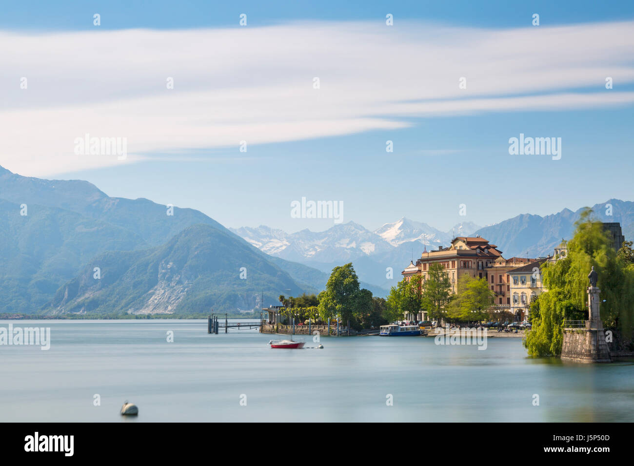 Verbania, Lake Maggiore, Italy in April Stock Photo - Alamy