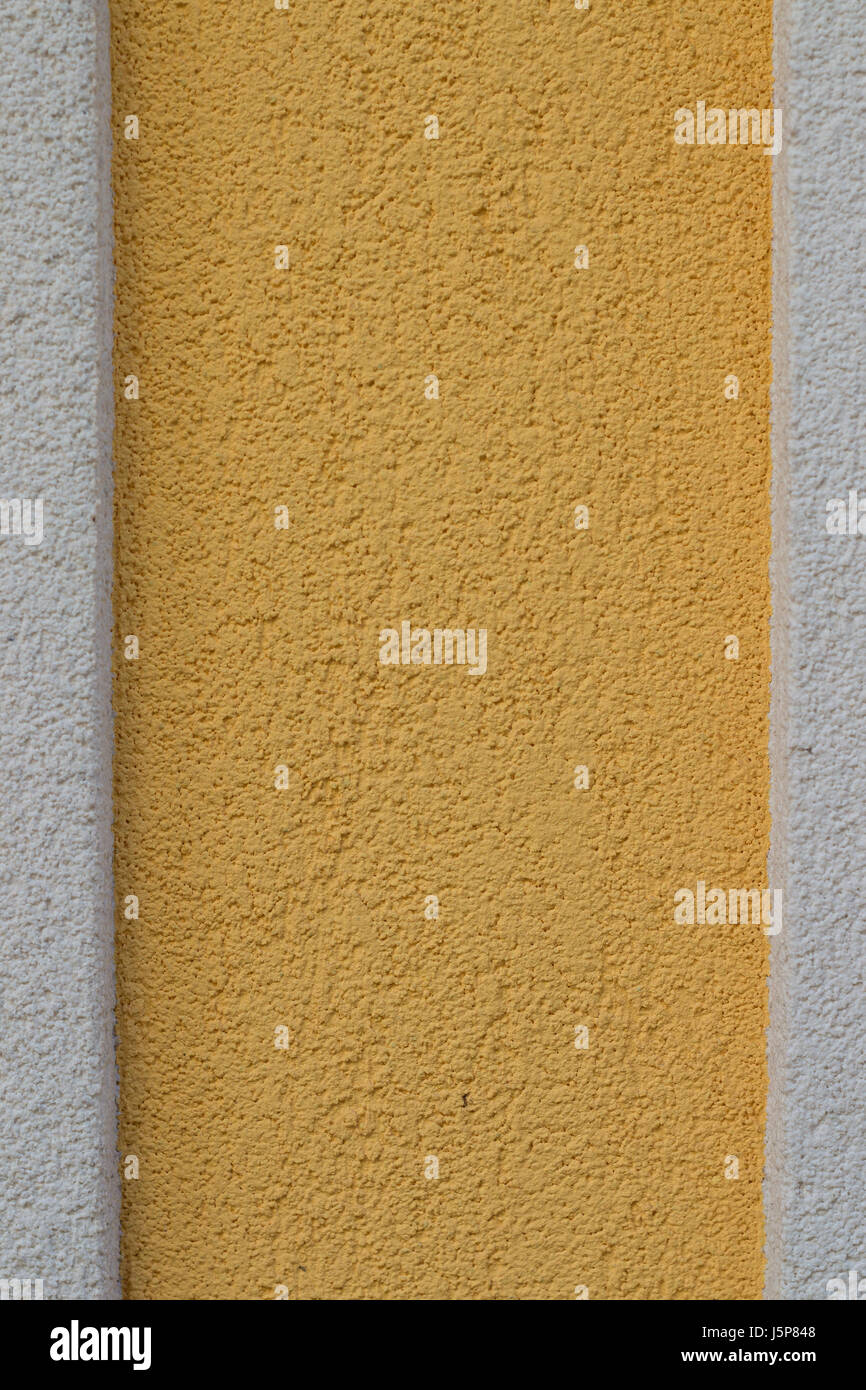 wall color Yellow and white for background and texture. shaped ...