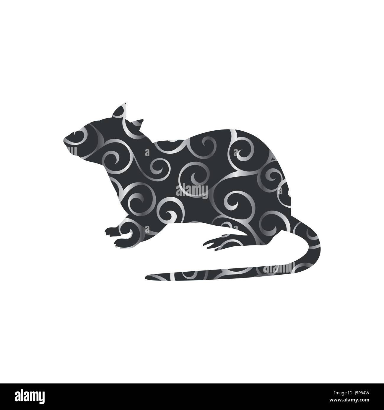 White mouse color Stock Vector Images - Alamy
