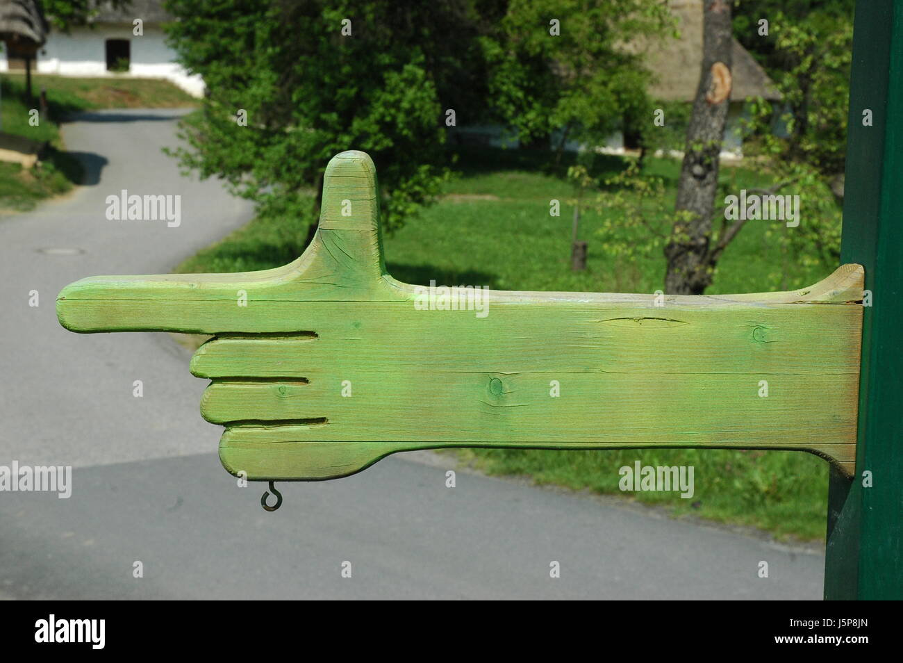 indicate show hand finger green wood forefinger signpost hint point out ...