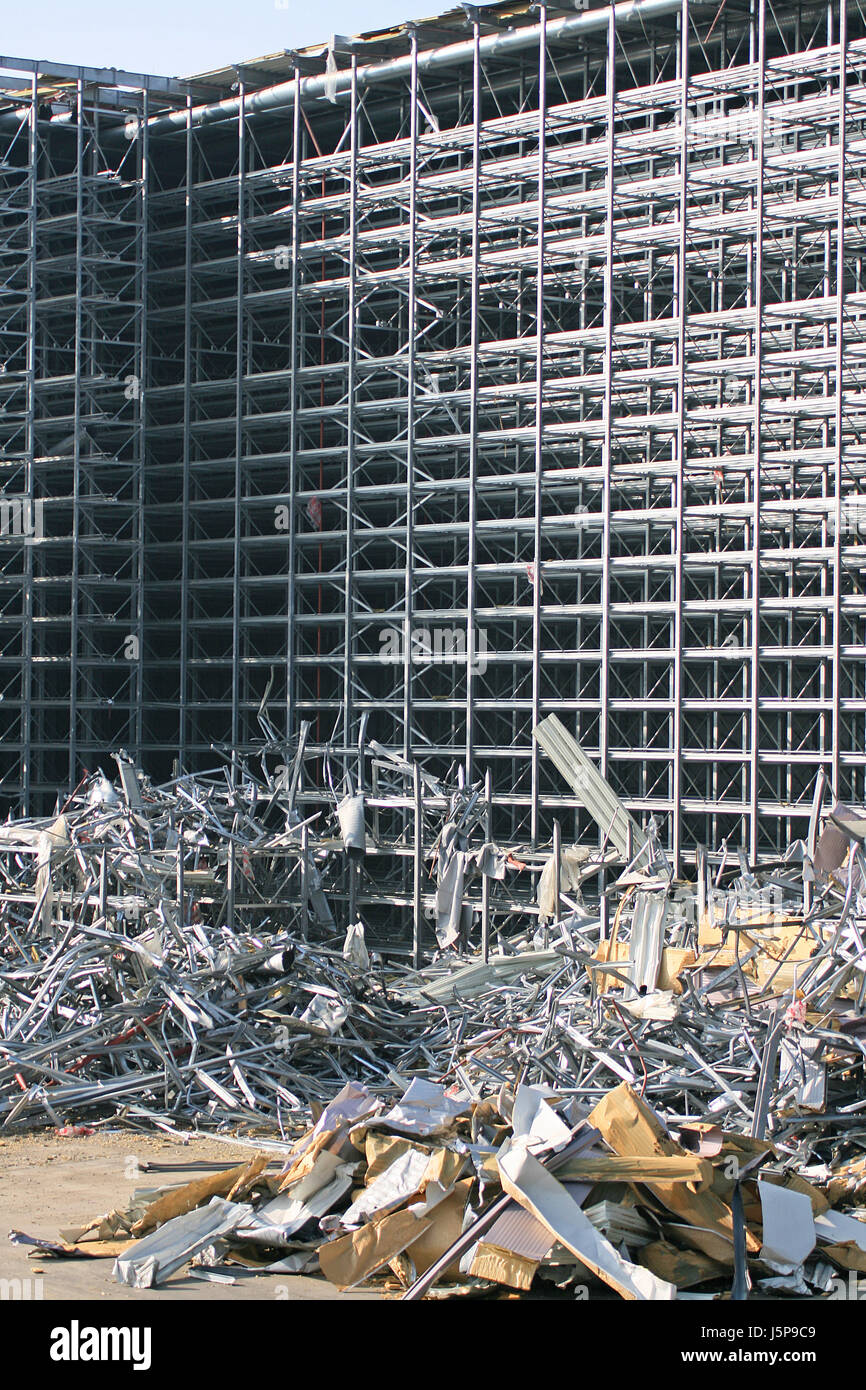 scree france scaffold scaffolding scrap aluminum aluminium mull refuse ...