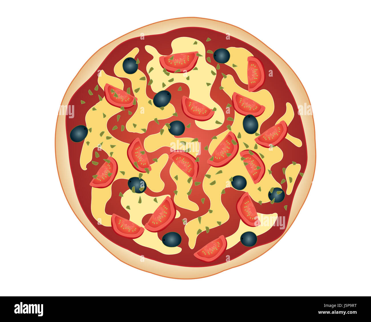 Whole Cheese Pizza Clipart