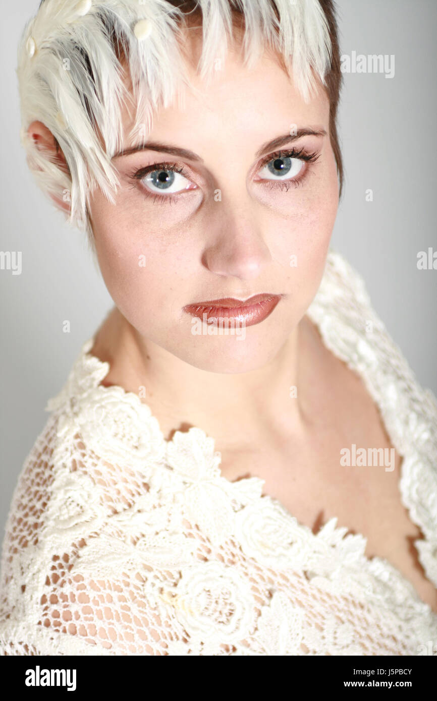 woman face portrait eyes look glancing see view looking peeking looking ...