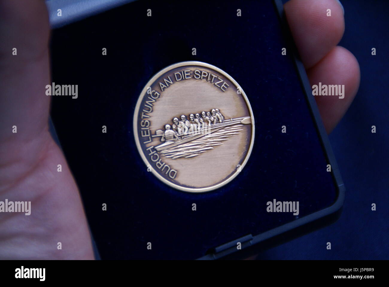 hand coin bright shiny valuable argentine casket merit award ...