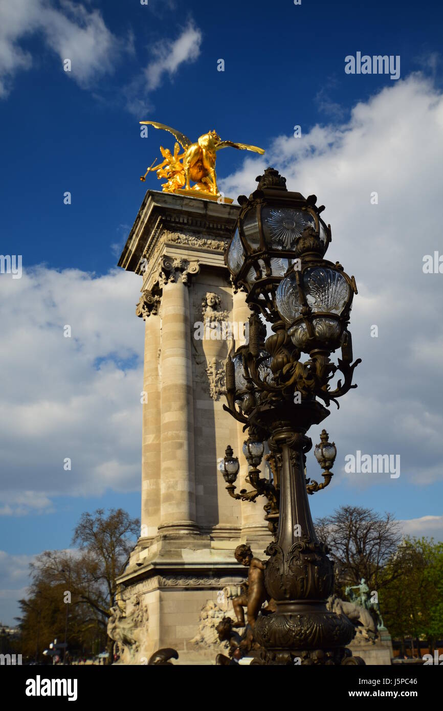 Pont Alexandre III Stock Photo - Alamy