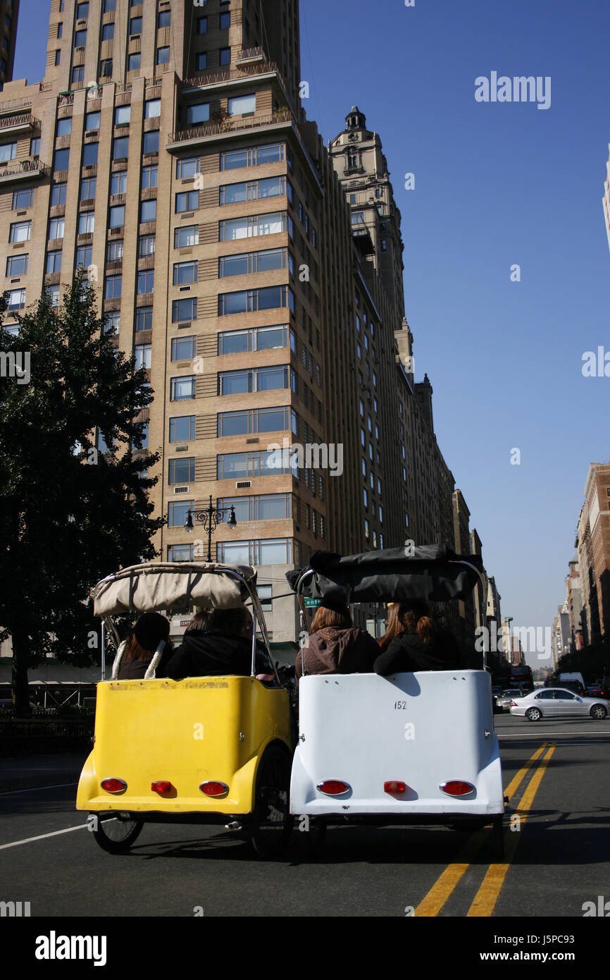 Nyc rickshaw hi-res stock photography and images - Alamy