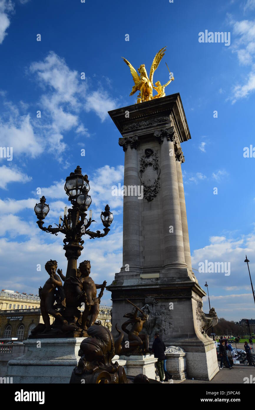 Pont Alexandre III Stock Photo - Alamy