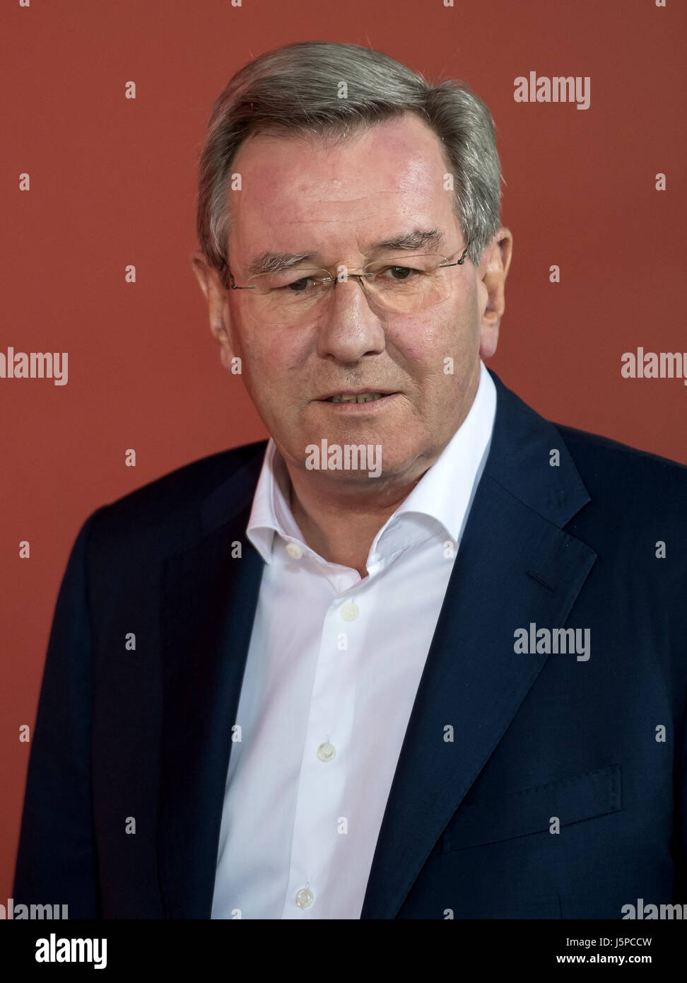 Munich, Germany. 17th May, 2017. Karl Hopfner, former president of ...